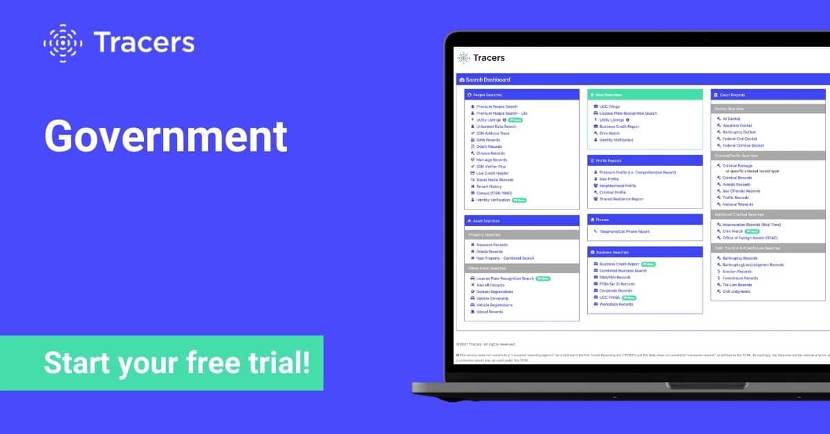 Government Investigation Solutions - Best Government Research Software